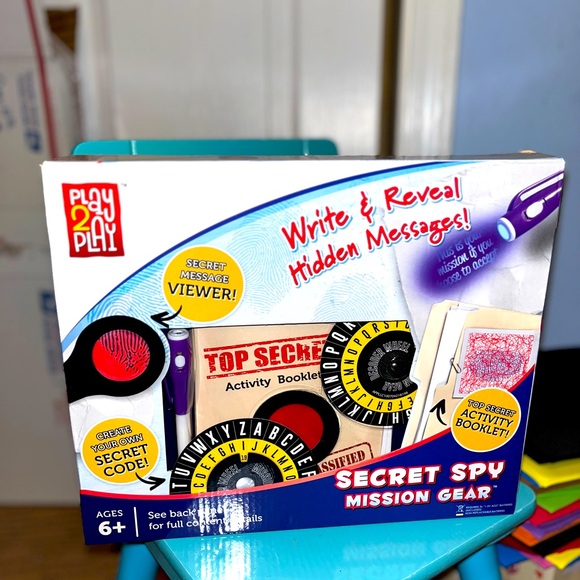 Play 2 Play | Toys | Nwt Secret Spy Message Game | Poshmark